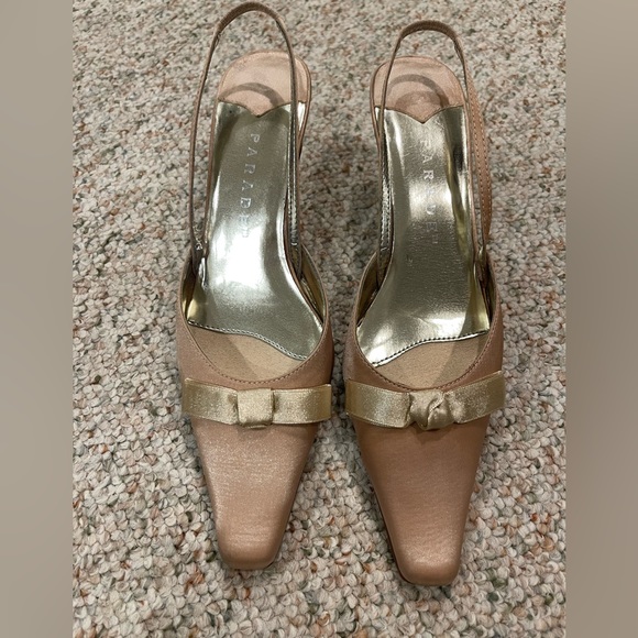 Parade | Shoes | Champagne Little Heels | Poshmark